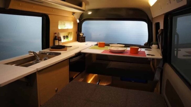 The Oka Miniature Cruise Cozy: Smallest Camper Van Available?