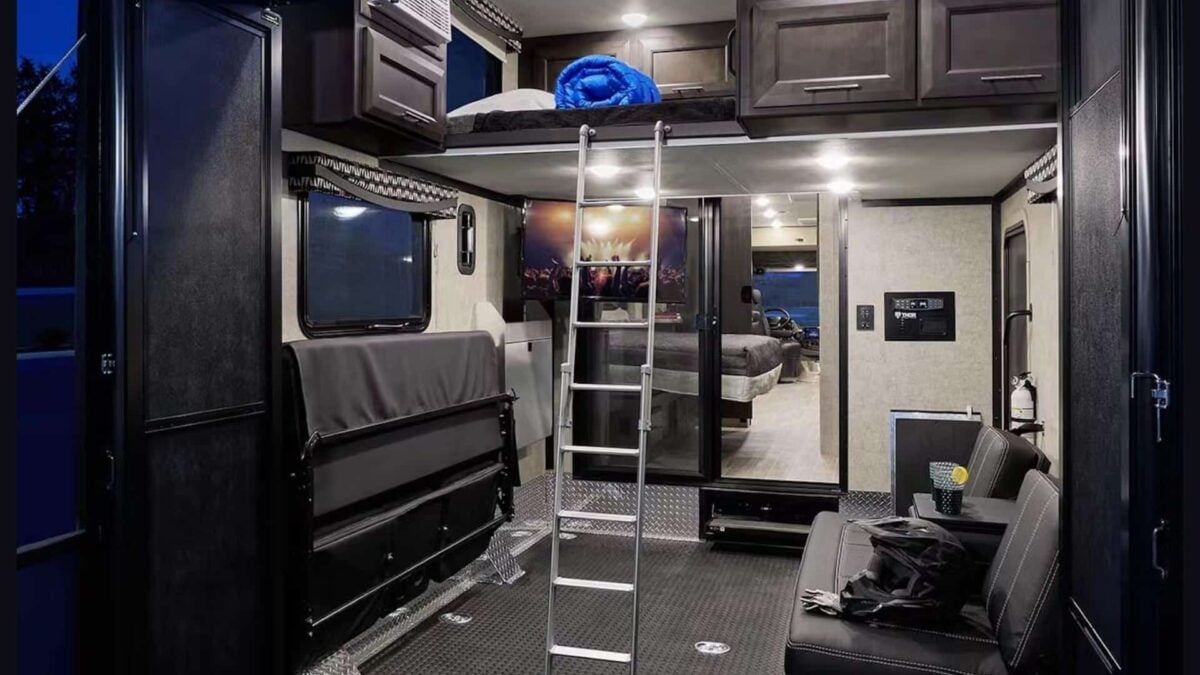 Toy Hauler Motorhome: Bring It All With You! - RVgeeks