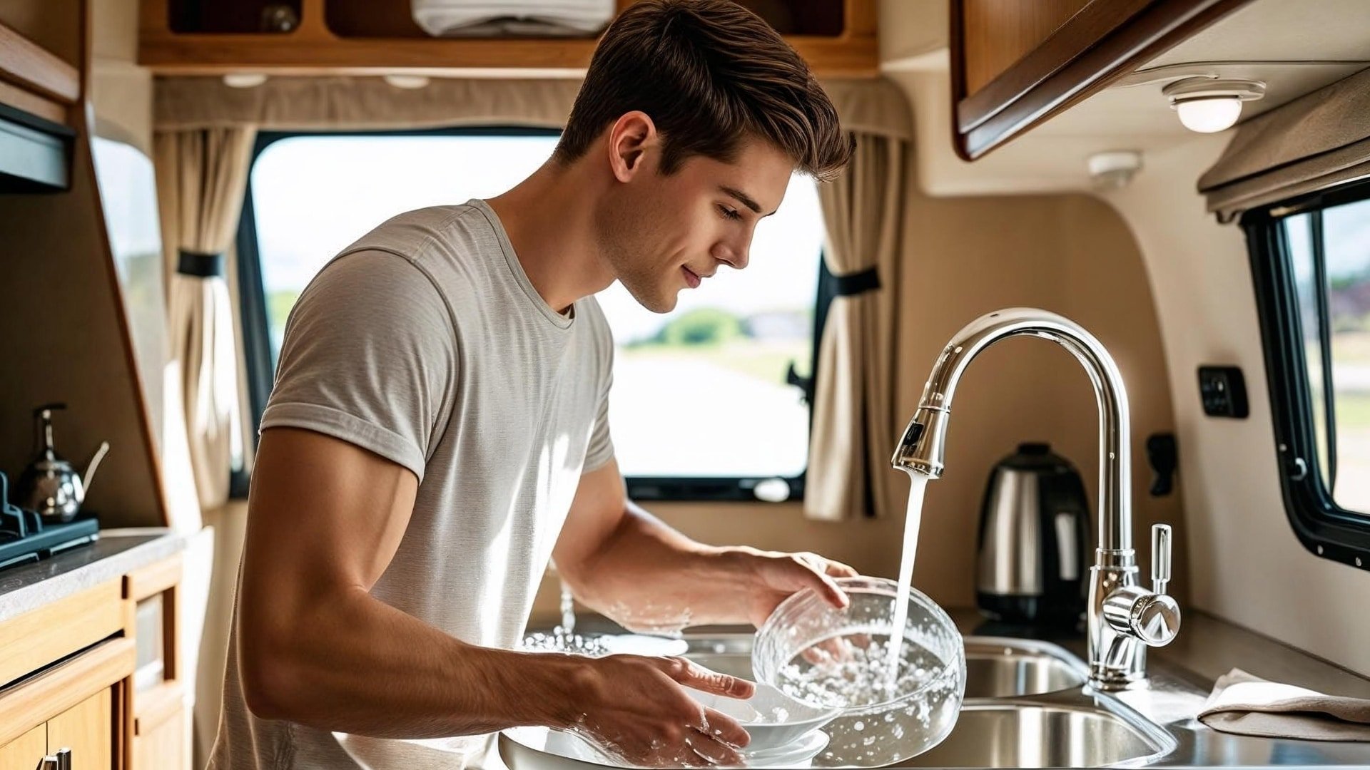 RV Dishwasher: Indispensable? Or a Waste of Water?