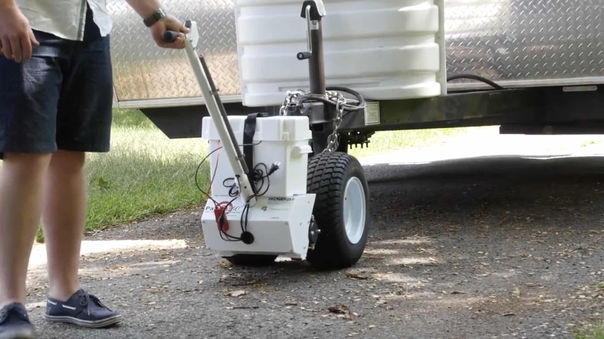ParkIt360 Electric Trailer Dolly: No Truck/Tow Needed