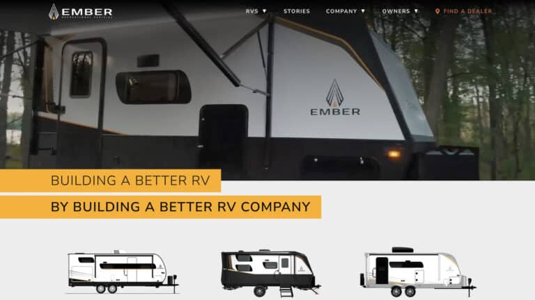 Ember RV: A Respected Brand Of Innovative & Lightweight RVs