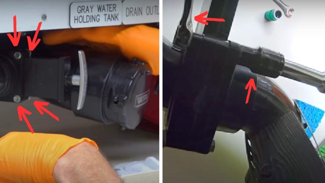 How to Replace an RV Waste Valve: Either Black OR Gray!