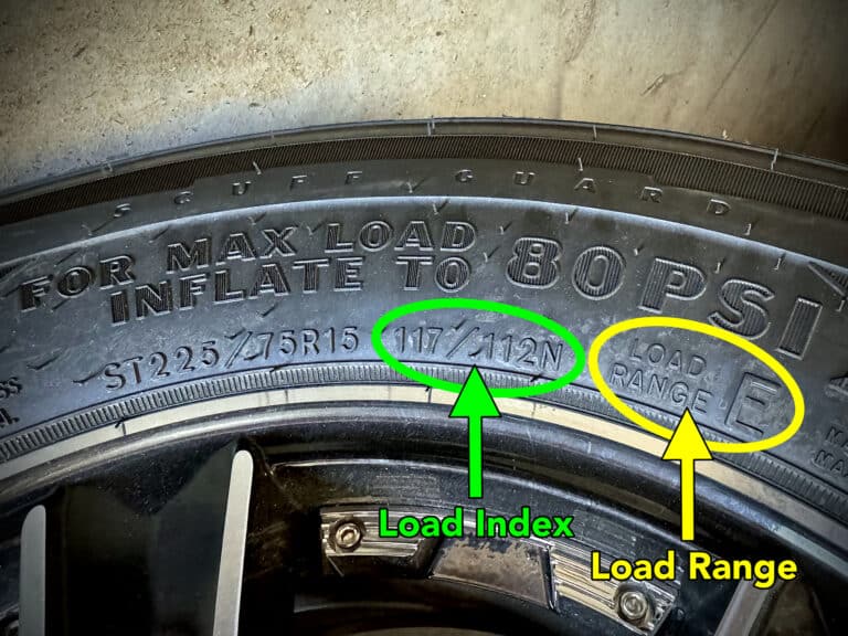 What Do RV Tire Load Ranges Mean and How to Be Safe?