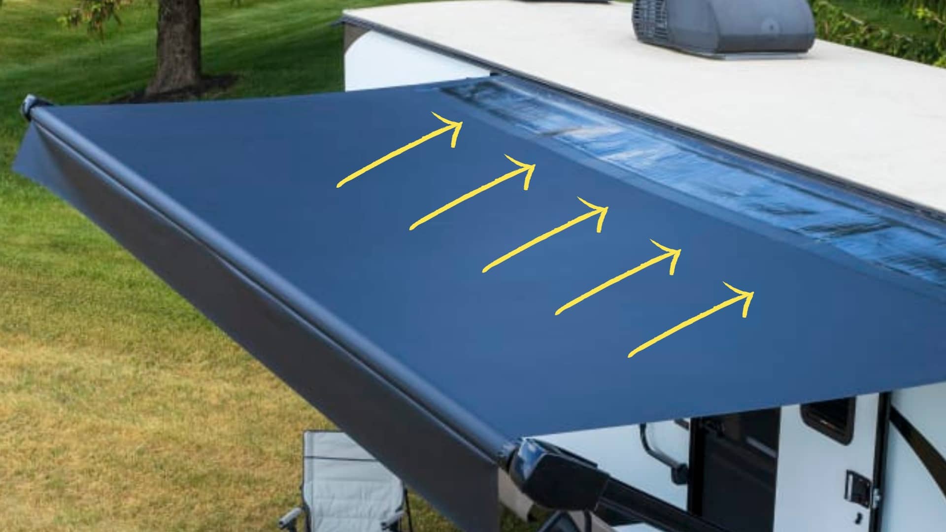 Harness the Sun & Relax In the Shade With Lippert’s Solar Awning